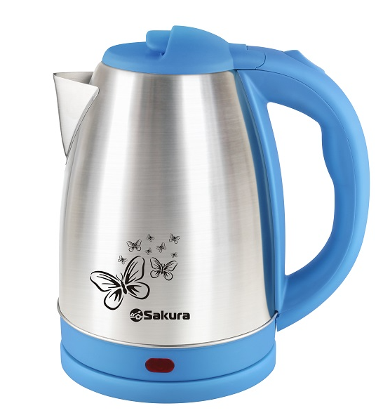 Чайник электрический SAKURA SA-2135BLS 1.8 л голубой