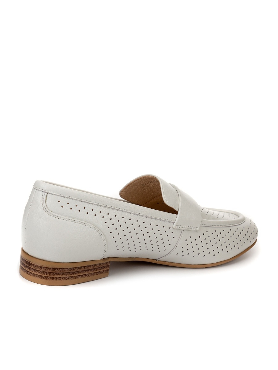 Лоферы женские ZENDEN 99-21WB-033KK белые 40 RU