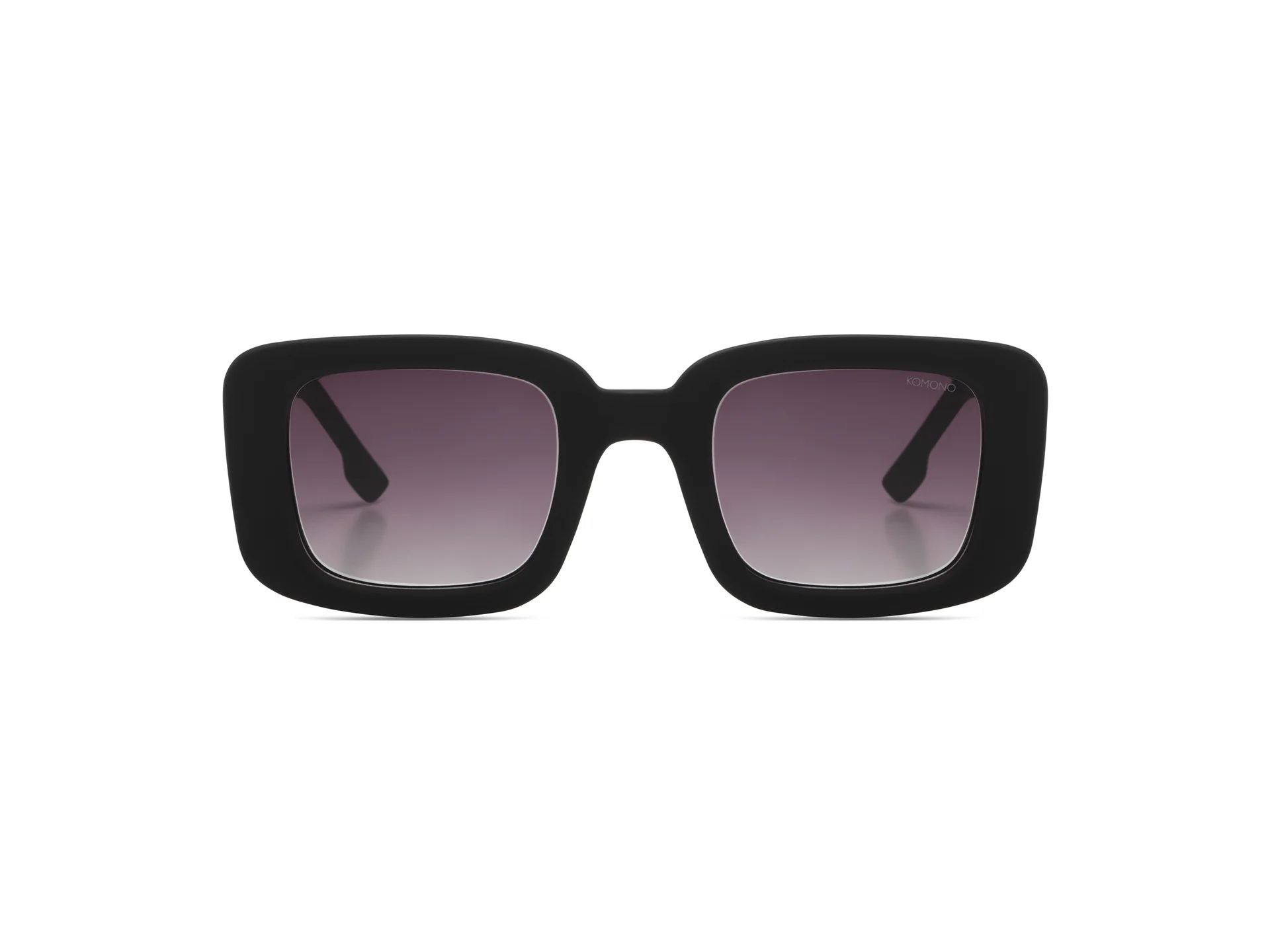 Солнцезащитные очки женские Komono Avery Carbon коричневые