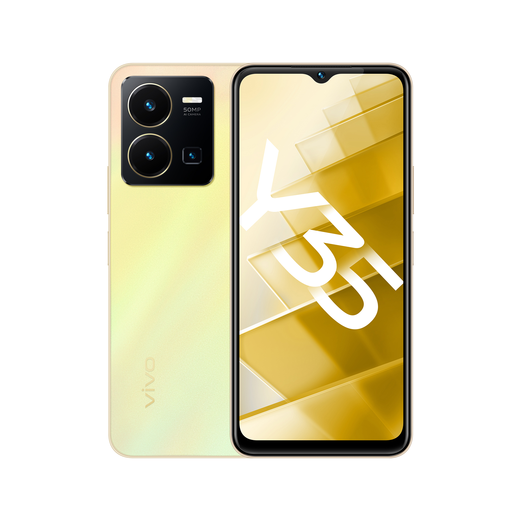 Смартфон Vivo Y35 4/64GB Dawn Gold (V2205)