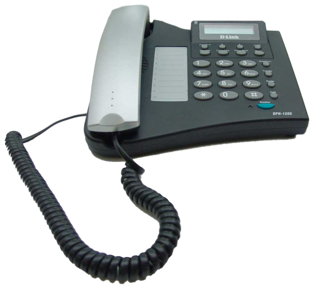 IP-телефон D-Link DPH-120S/F1A Black