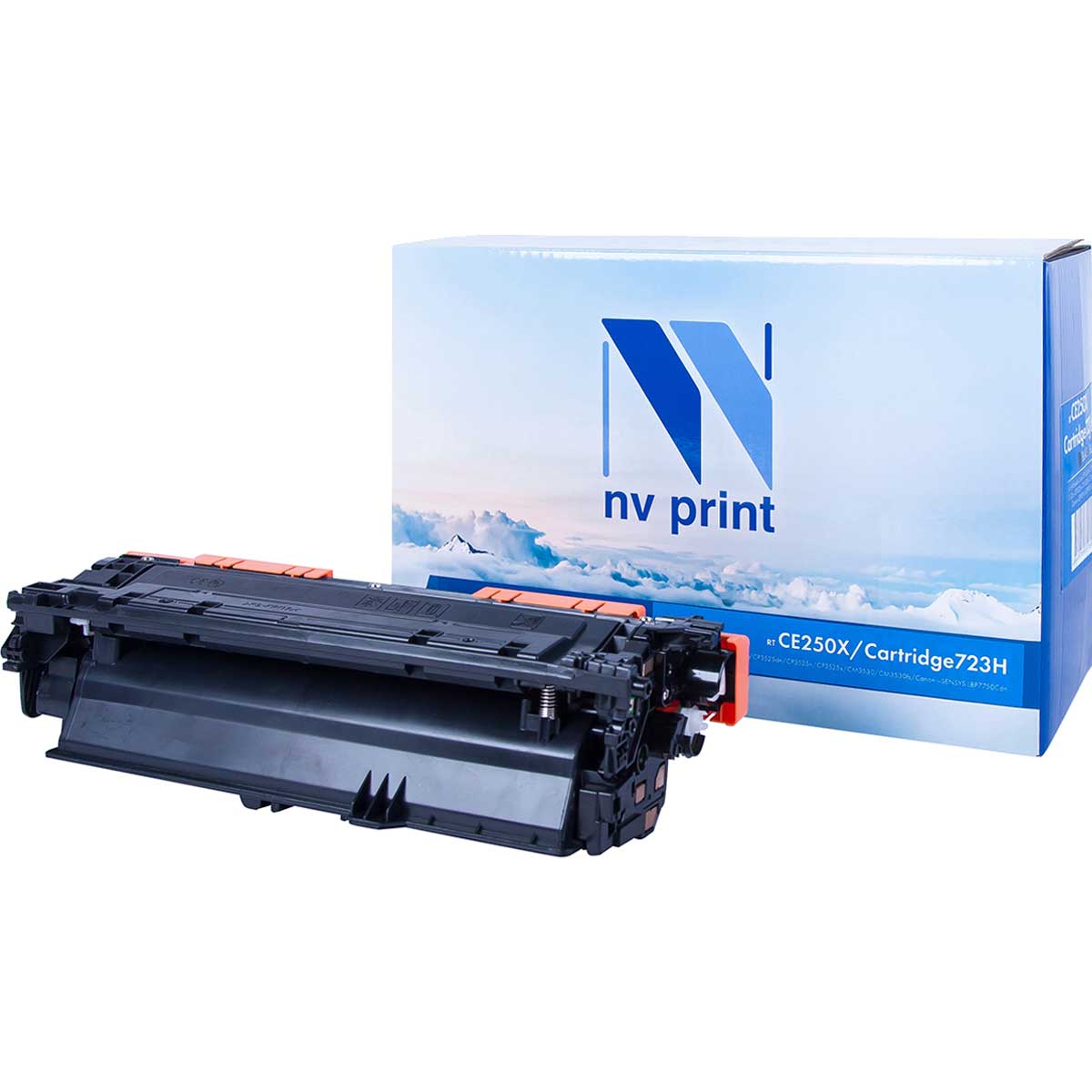 Картридж для лазерного принтера NV Print CE250X/723HBK, Black