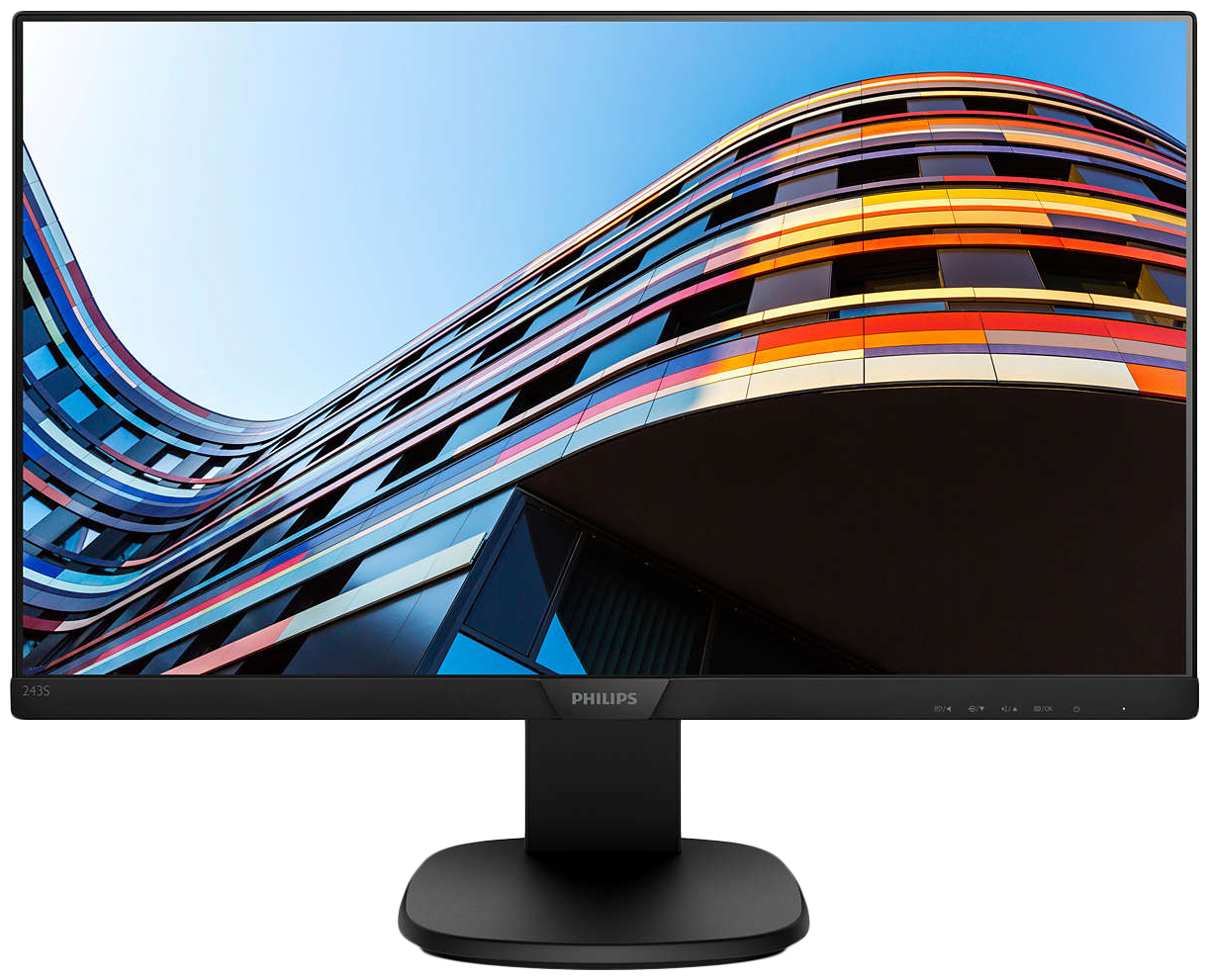 23.8" Монитор Philips 243S7EYMB/00 Black 60Hz 1920x1080 IPS