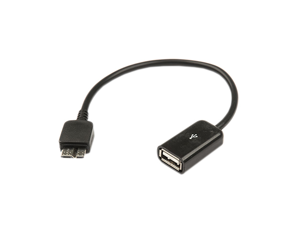 Адаптер Dialog OTG microUSB*3,0 на USB*2,0 Af, HOST, HC-A5101 - CU1001 - 0,15 метра