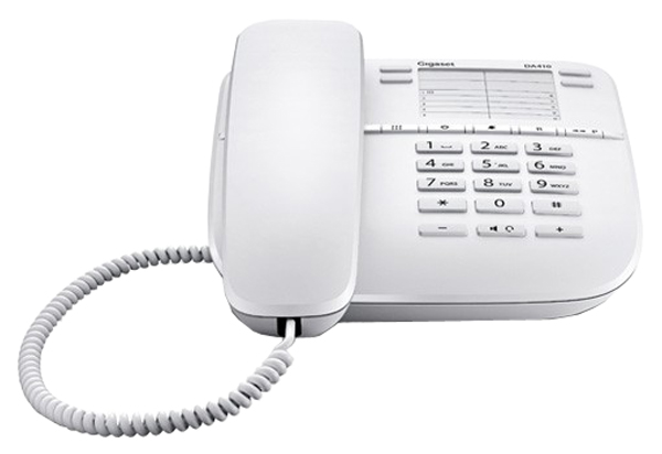 Проводной телефон Gigaset DA410 белый