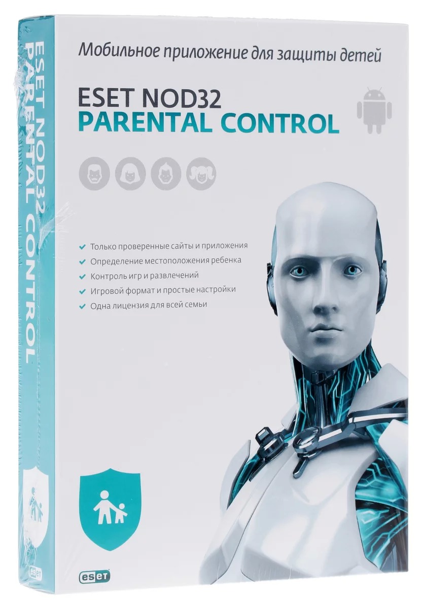 Антивирус Eset NOD32 Parental Control 1 устройство, 1 год