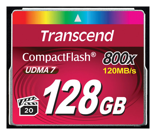 Карта памяти Transcend Compact Flash TS128GCF800 128GB