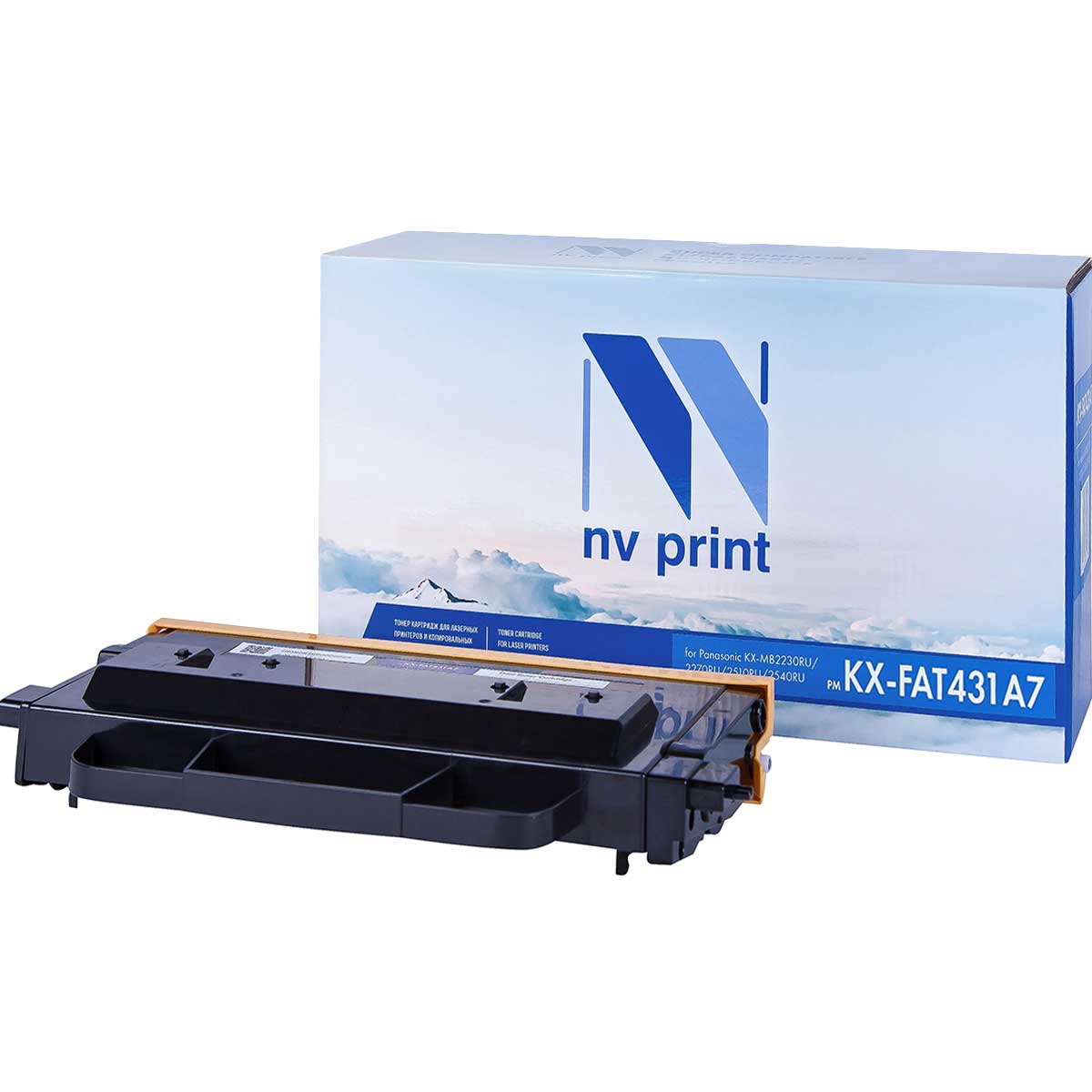 Картридж для лазерного принтера NV Print KX-FAT431A7, Black