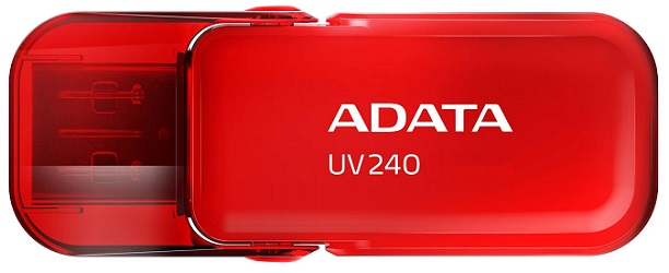 Флешка ADATA UV240 32ГБ Red (AUV240-32G-RRD)