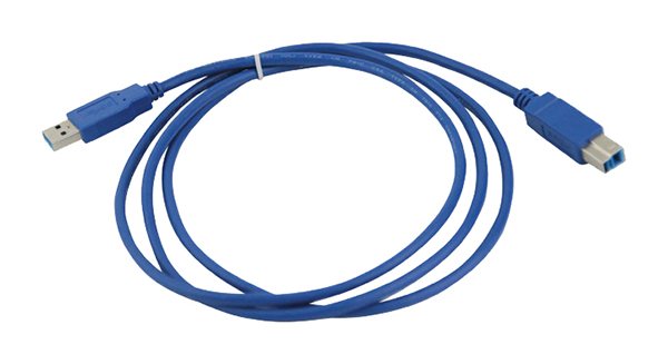 Кабель VCOM USB A-USB B, M-M 1,8м Blue (VUS7070-1.8M)