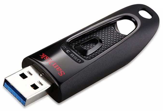 Флешка SanDisk Ultra 16ГБ Black (SDCZ48-016G-U46)