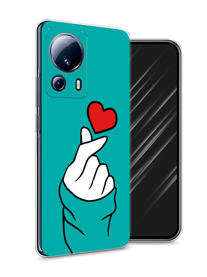 Чехол Awog на Xiaomi 13 Lite "Маленькое сердечко"