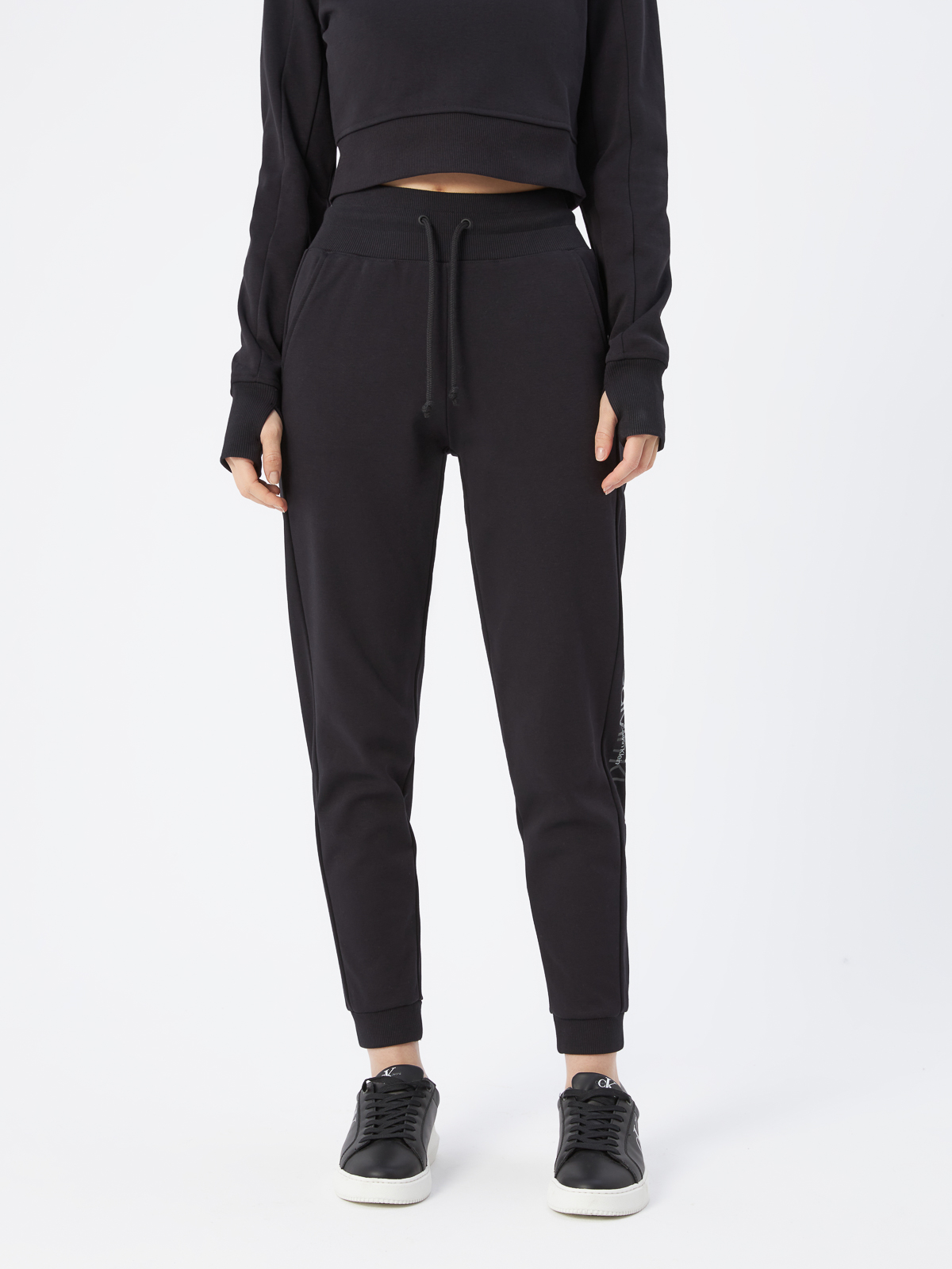 Брюки женские Calvin Klein 00GWF2P612BAE черные L