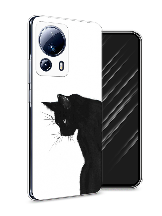 Чехол Awog на Xiaomi 13 Lite "Black cat"