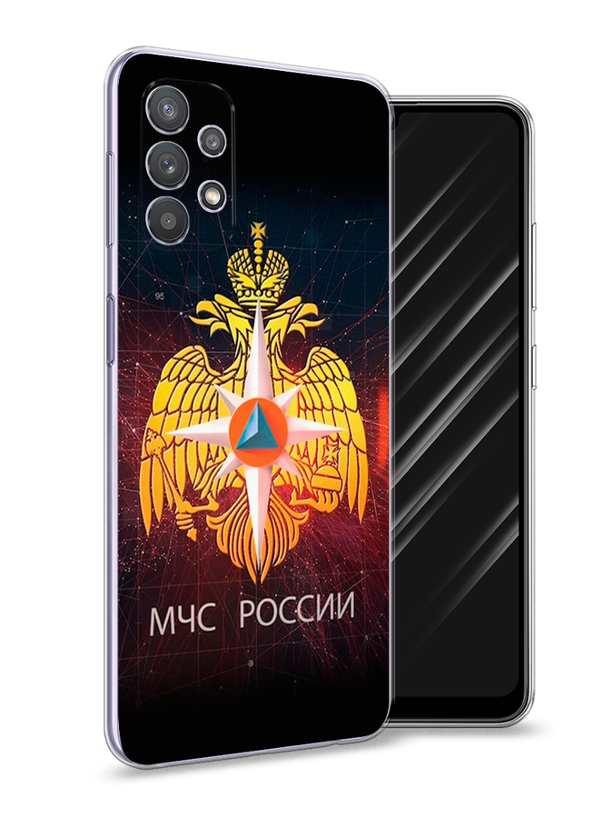 Чехол Awog на Samsung Galaxy A32 / Самсунг A32 "МЧС России"
