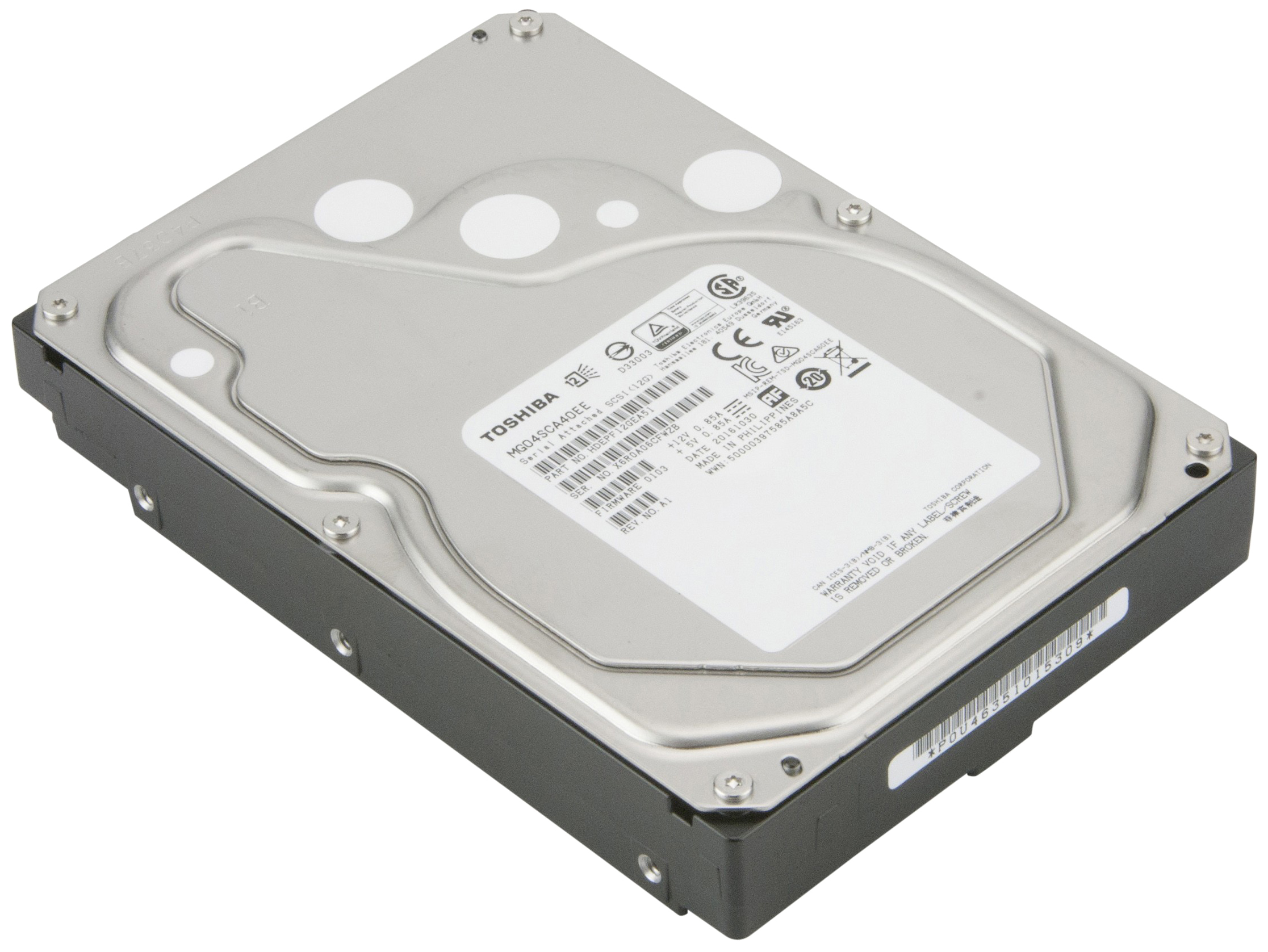 Жесткий диск Toshiba Enterprise Capacity 4ТБ (MG04SCA40EE)