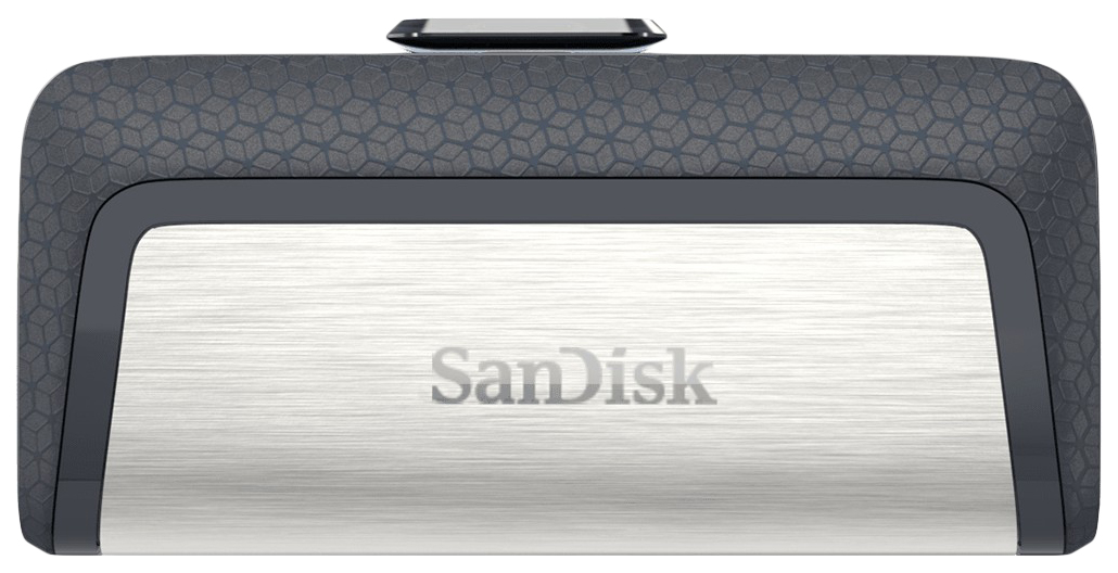 Флешка SanDisk Ultra Dual 64ГБ Silver/Black (SDDDC2-064G-G46)