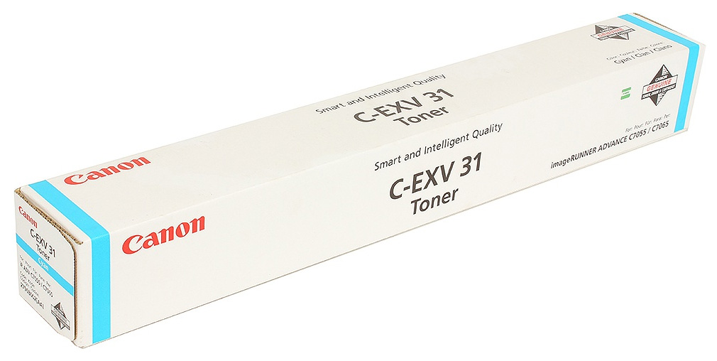 Картридж для лазерного принтера Canon C-EXV31C голубой, оригинал