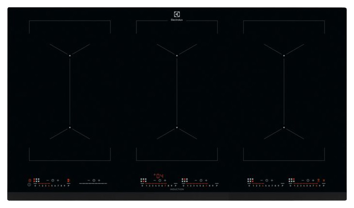 Встраиваемая варочная панель индукционная Electrolux EIV9467 черный