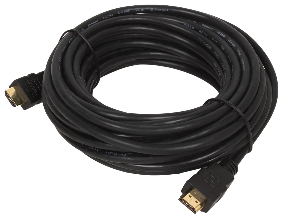Кабель VCOM HDMI - HDMI 10м Black (CG501N)
