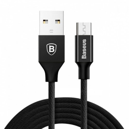 Кабель Baseus Yiven microUSB 1m Black