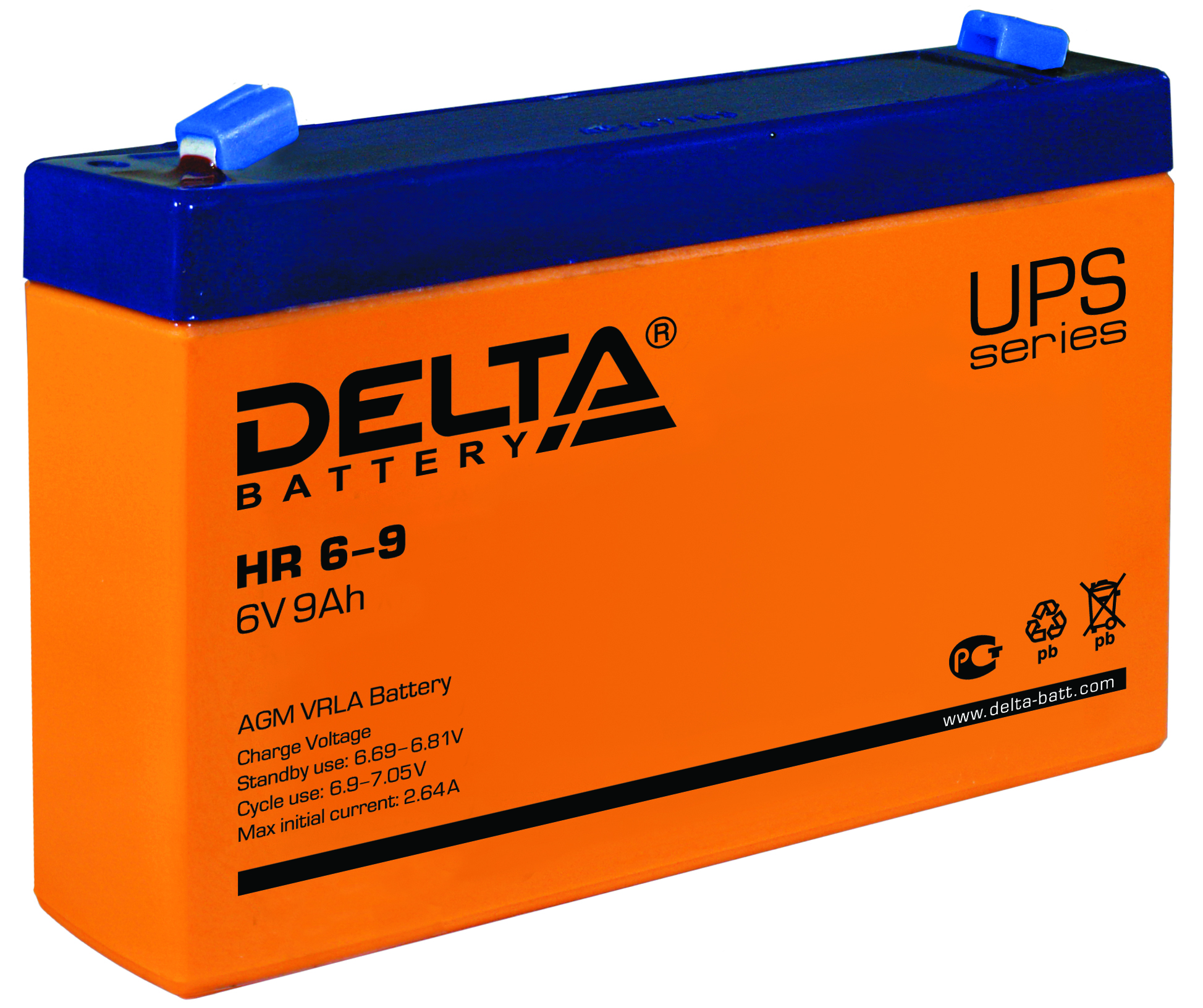 Аккумулятор для ИБП Delta HR 6-9