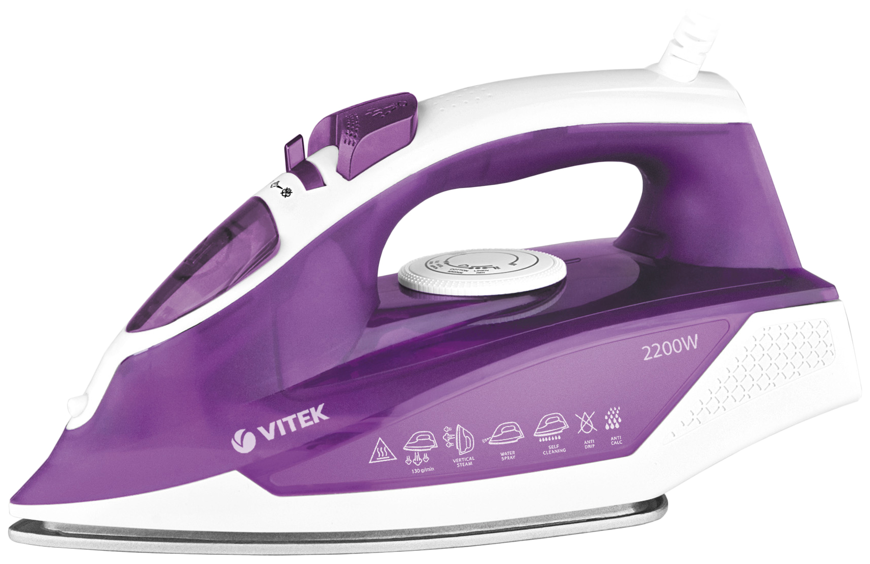 Утюг VITEK VT-8308 White/Purple