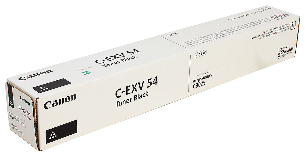 Тонер для лазерного принтера Canon C-EXV54Bk черный, оригинал