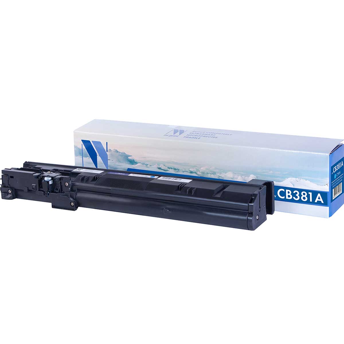 Картридж для лазерного принтера NV Print CB381AC, Blue