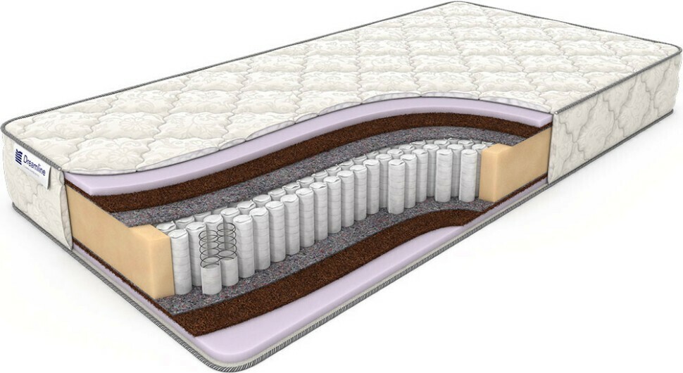 Матрас Dreamline Medium Foam 1000 пружинный 80х195 см