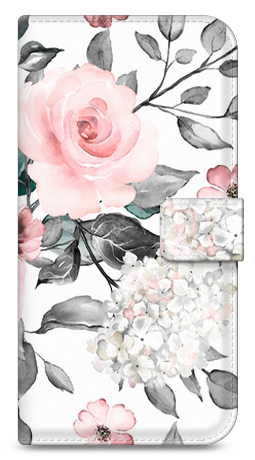 Чехол Awog на Apple iPhone 12/12 Pro "Розы на белом"