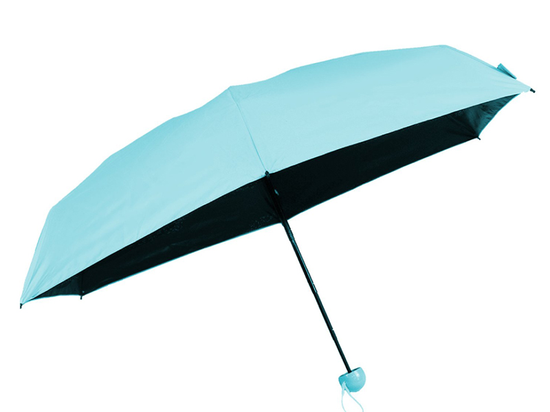 Зонт складной женский механический RoadLike 286146 голубой