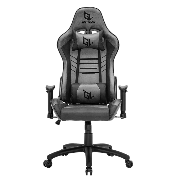 Кресло компьютерное игровое GAMELAB WARLOCK, серый