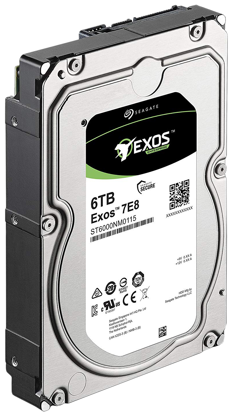 Жесткий диск Seagate Exos 7E8 6ТБ (ST6000NM0115)