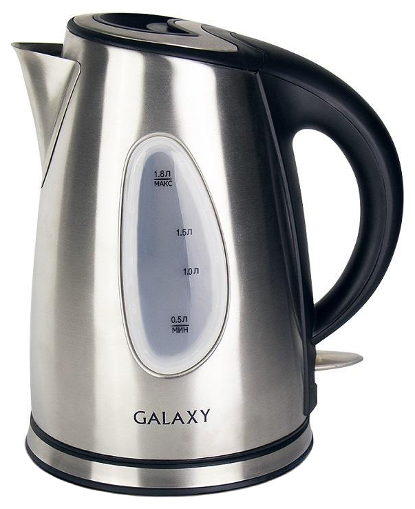 Чайник электрический Galaxy GL0310 1.8 л серебристый, черный