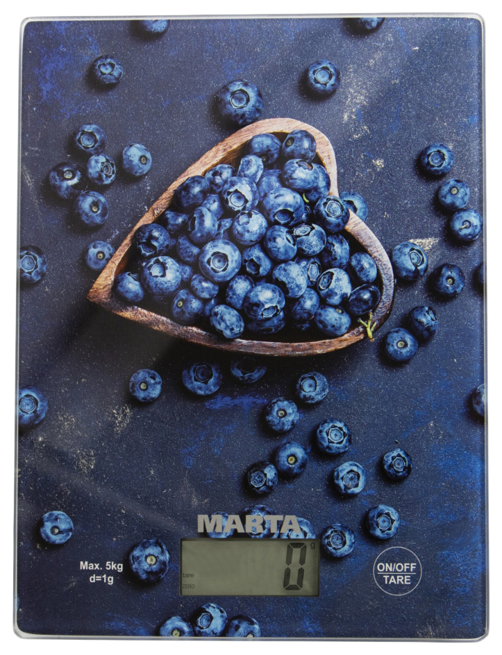Весы кухонные Marta MT-1634 Blue Berry