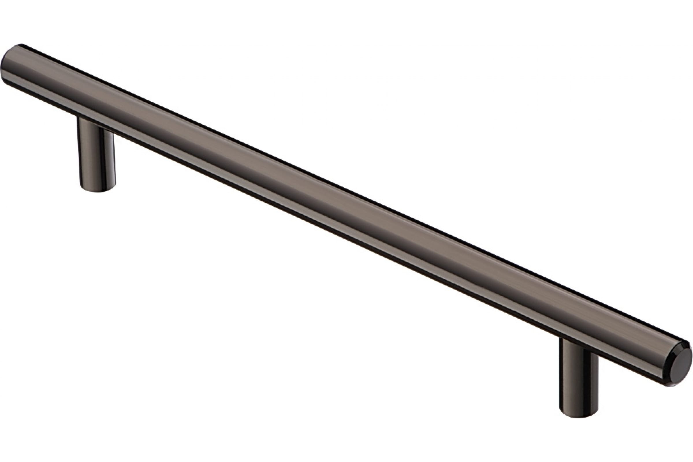 Ручка-рейлинг 160 мм, черный хром R-3020-160 BN