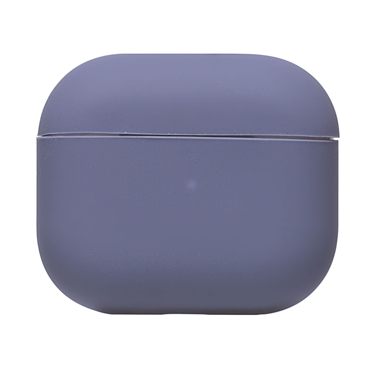 Чехол для кейса наушников Apple AirPods 3 силиконовый Soft Touch (серый)