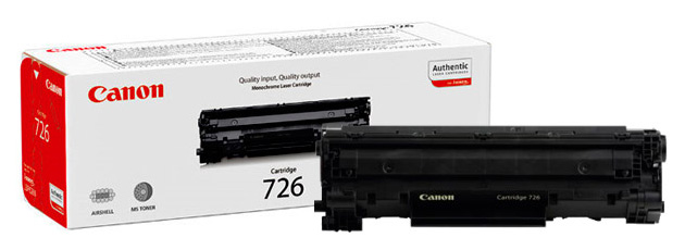 Картридж для лазерного принтера Canon 726 черный, оригинал