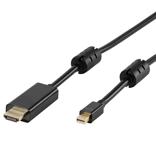 Кабель Vivanco miniDisplayPort-HDMI, M-M 1,8м Black (45344)