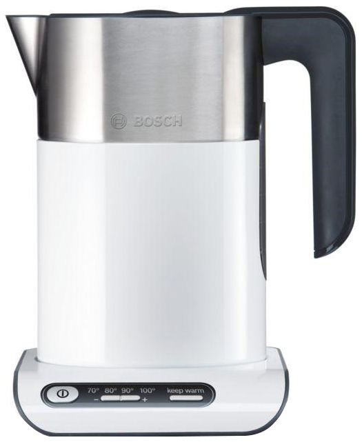 Чайник электрический Bosch Styline 1.5 л White, Silver