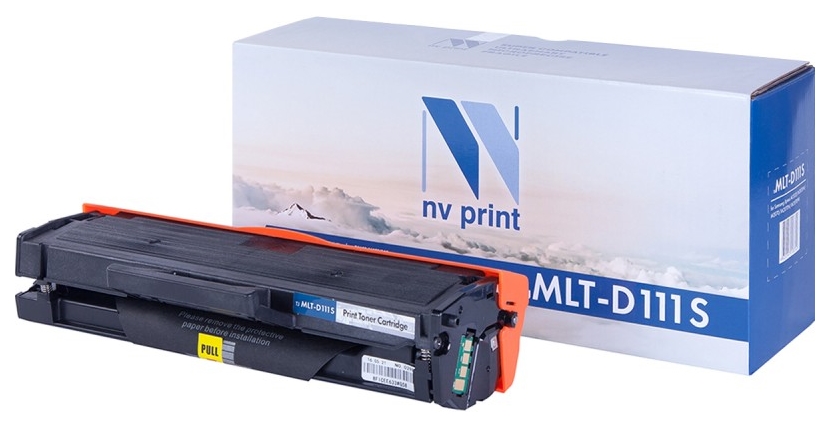 Картридж для лазерного принтера NV Print ML-TD111S, черный