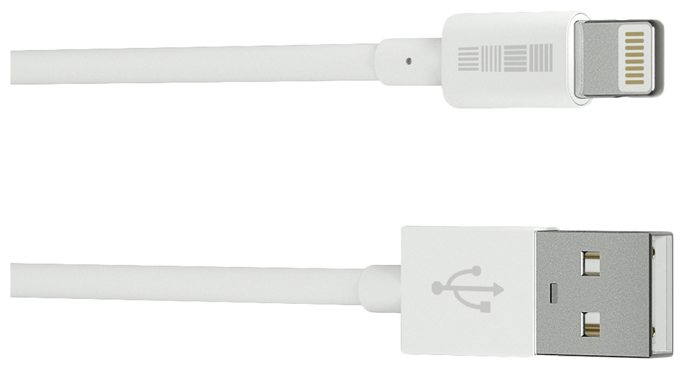 Кабель InterStep Lightning 1м White (IS-DC-IPH5MFIWT-000B201)