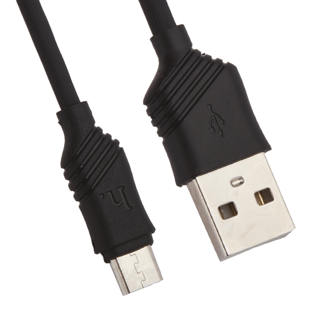 Кабель Hoco x6 Micro USB 1 м Black