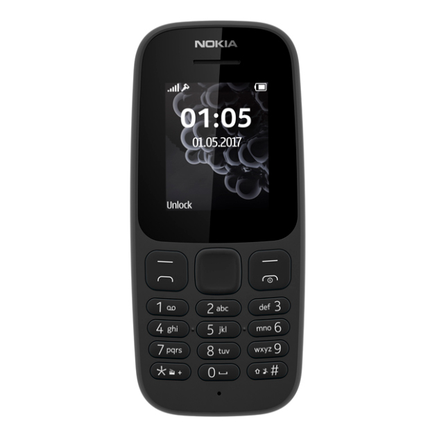 Мобильный телефон Nokia 105 (TA-1174) Black