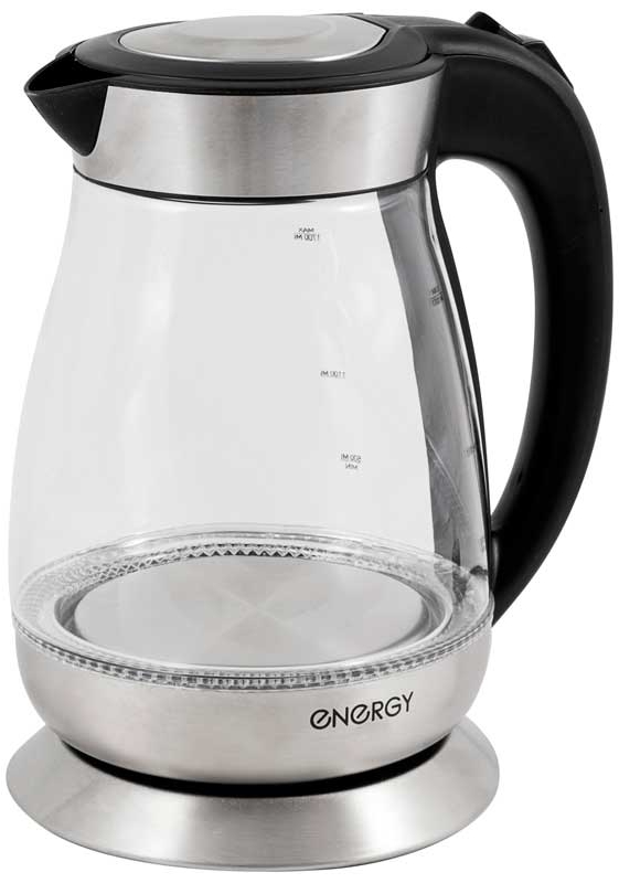 Чайник электрический NRG E-282 1.7 л Silver, Transparent