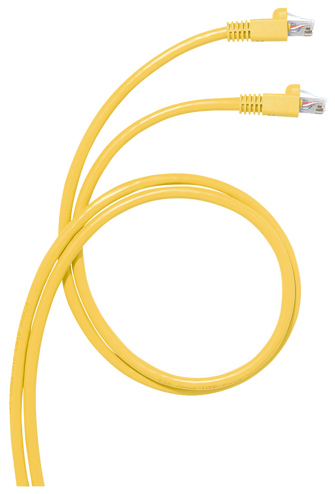 Кабель NoBrand RJ45-RJ45, M-M 10м Yellow