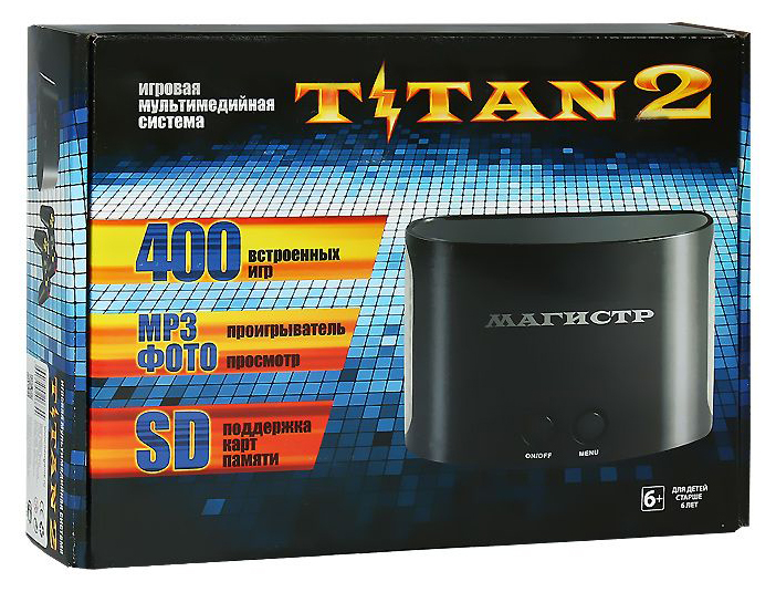 Игровая приставка Sega Mega Drive Magistr Titan 2 CONSKDN40 Черный