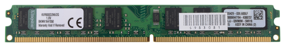 Оперативная память Kingston 2Gb DDR-II 800MHz (KVR800D2N6/2G)