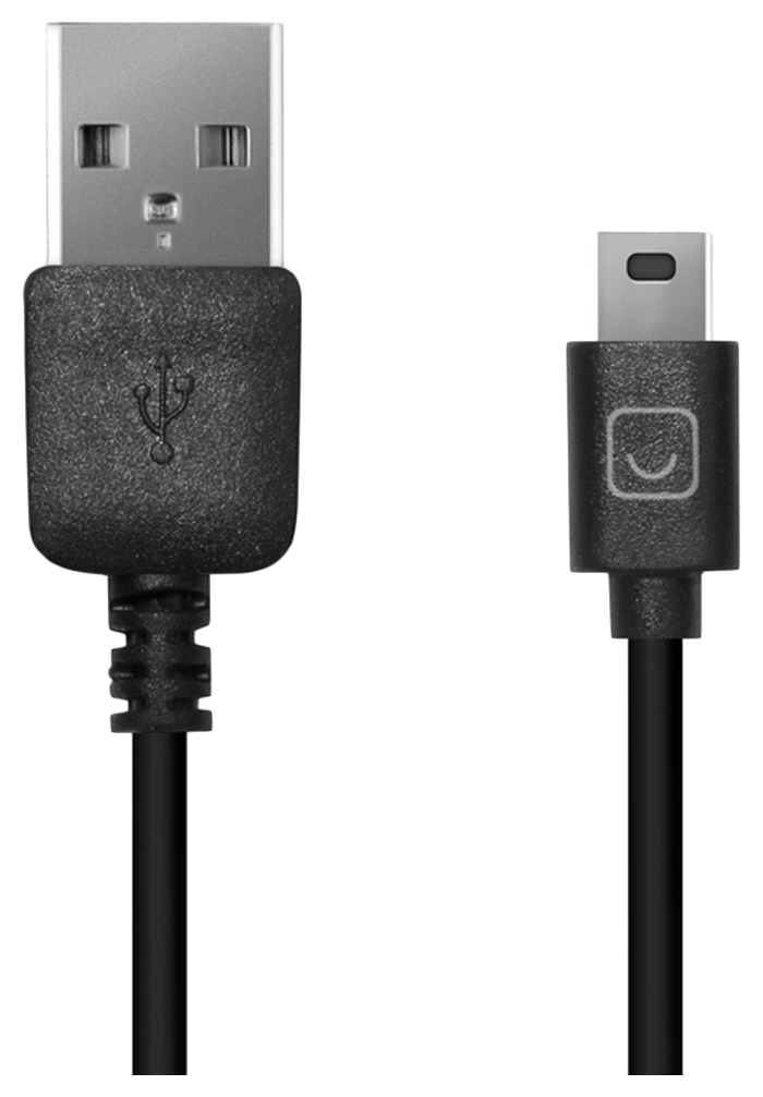 Кабель Prime Line miniUSB 1,2м Black